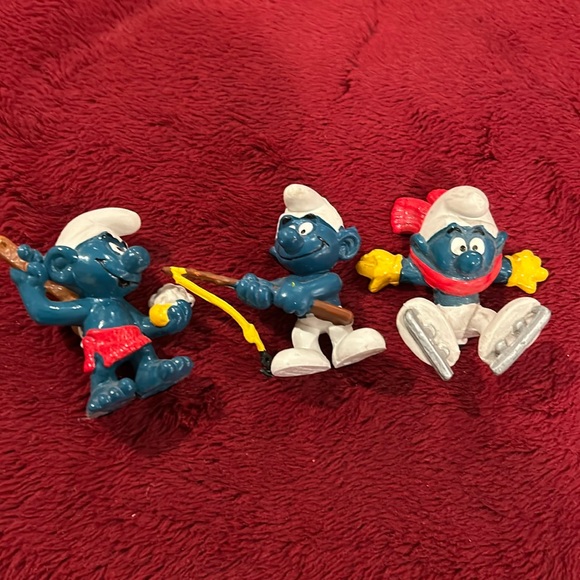 Accents | 3 Vintage Smurfs Excellent Condition | Poshmark